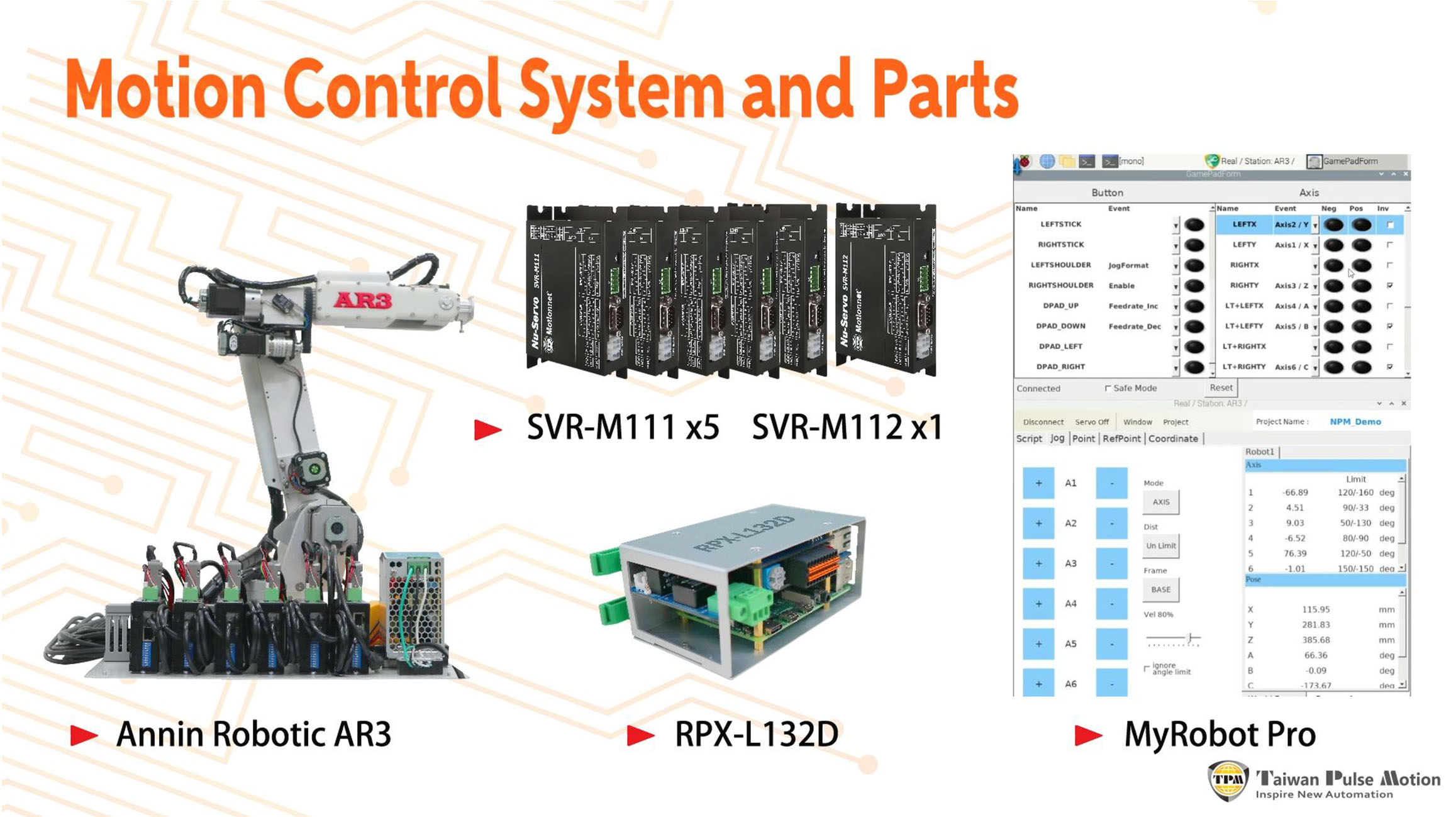Jogging an AR3 Robot with a Raspberry Pi Controller - EtherCAT I/O ...