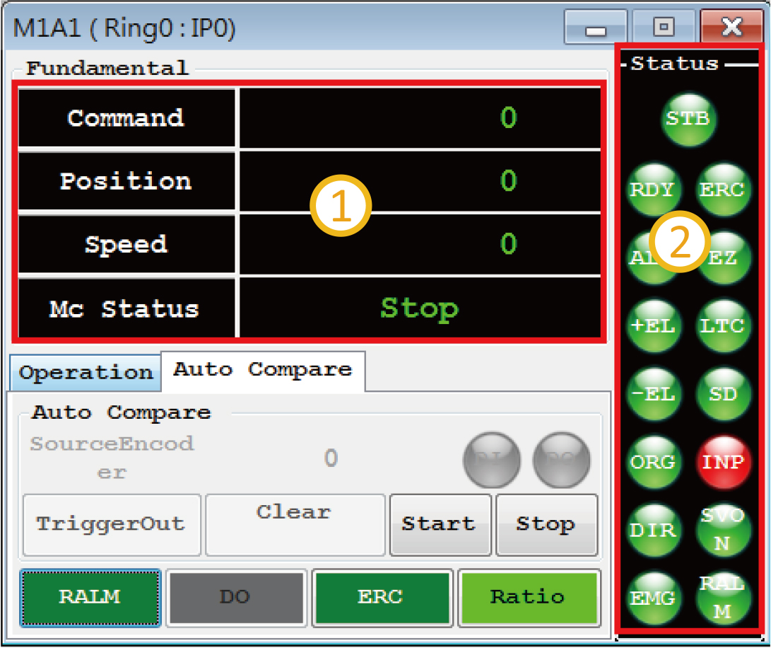 MyLink Tool - Axis Module Screen Explanation - EtherCAT I/O Solutions ...